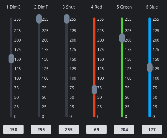 Simple DMX Controller – DMX Software Features